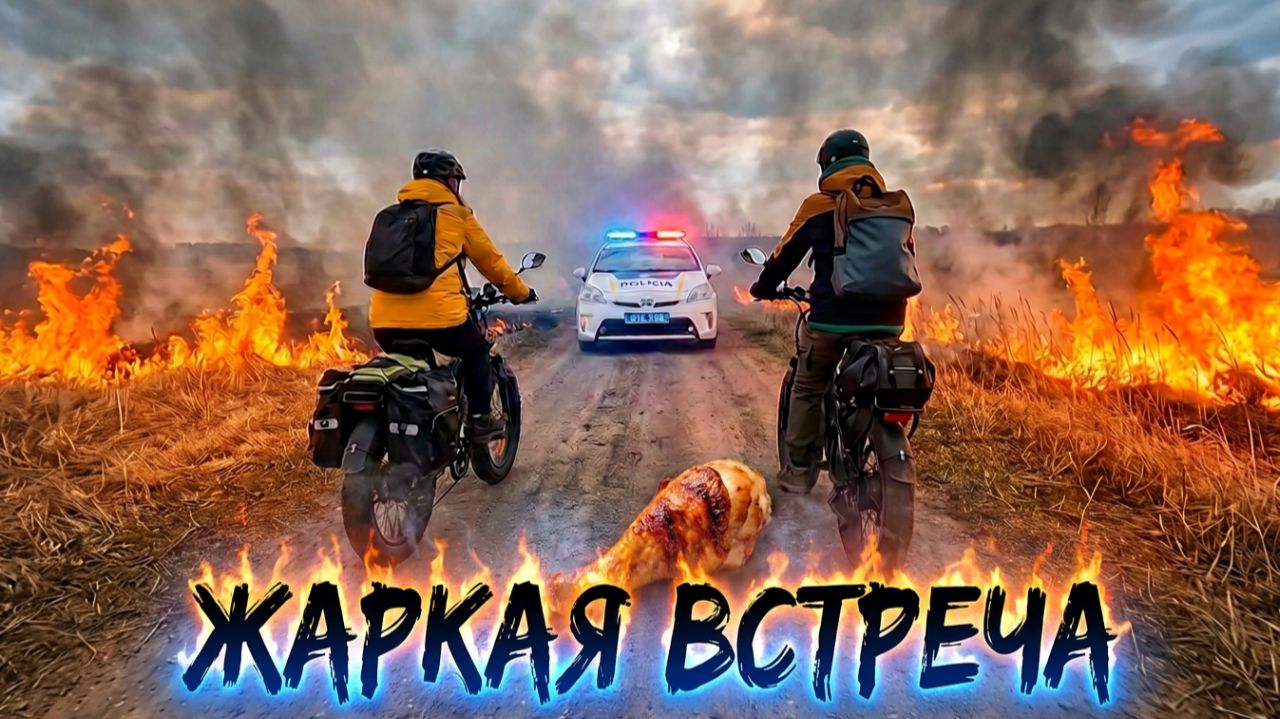 Поездка на речку обернулась вызовом спецслужб! Встреча с ДПС и пикник на ЭЛЕКТРОВЕЛОСИПЕДАХ