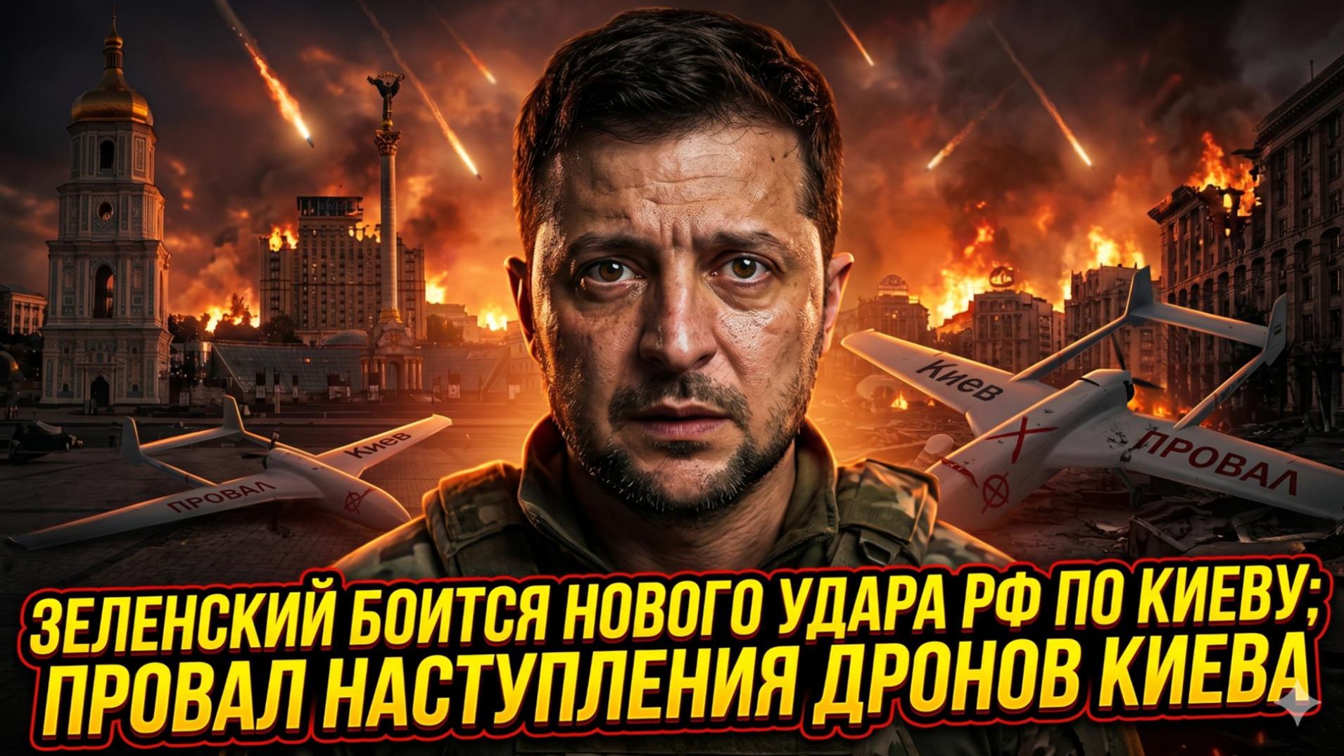 💥Меркурис | Страшный удар по Киеву неизбежен? Дронная атака Украины на Россию провалилась