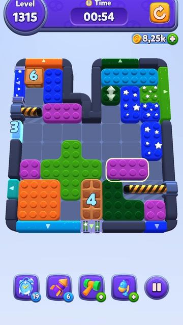 Color Block Jam 1315 Уровень