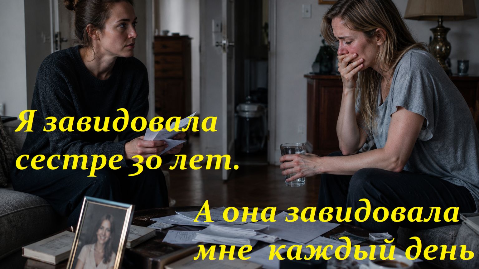 Мама умерла с долгами и старой тетрадью. В ней была только одна фраза про сестру