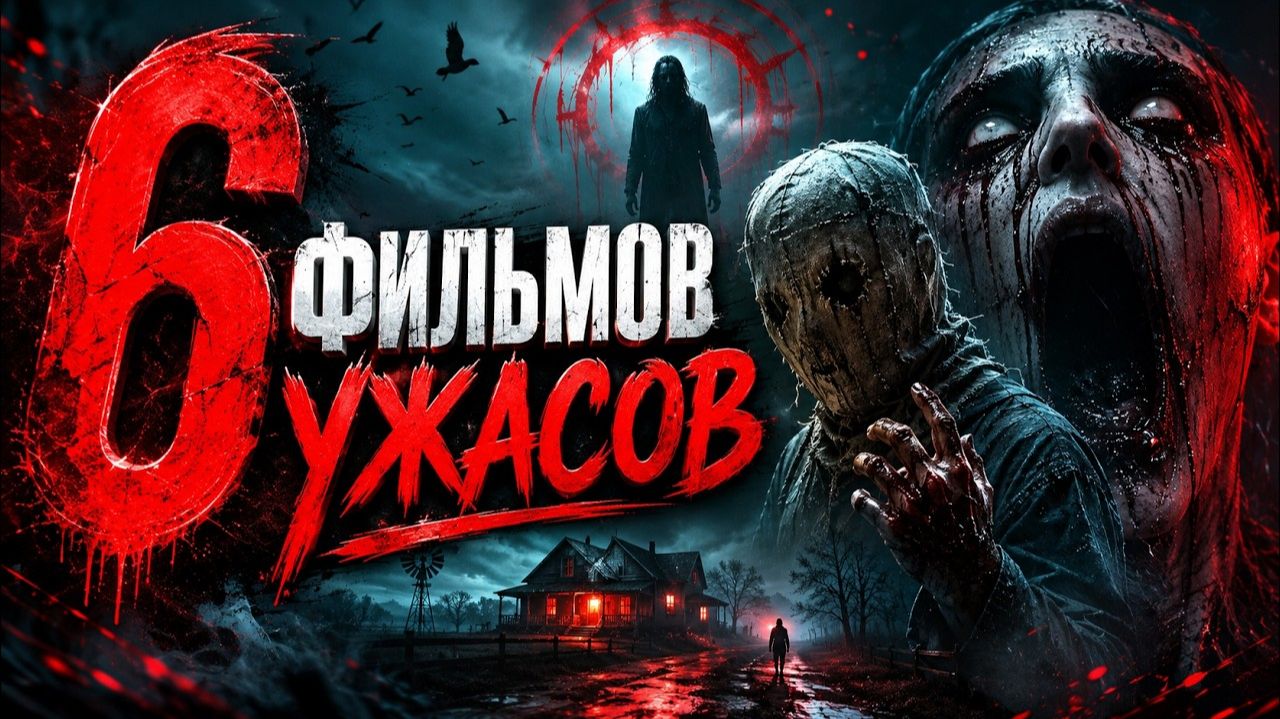 ОПЯТЬ 6 ФИЛЬМОВ УЖАСОВ НА ВЕЧЕР! (RoShiK)