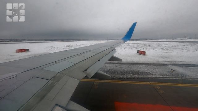 Полет из Москвы (Шереметьево) в Казань. Часть 1 - Взлет.