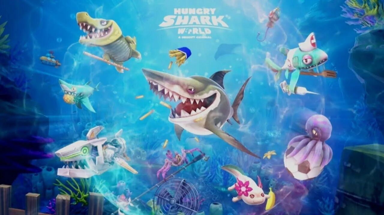 Hungry Shark World: ч5