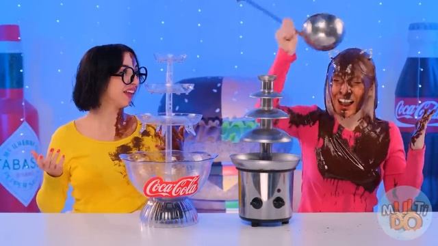 Челлендж. Шоколадная еда vs. Настоящая еда #8   Смешные розыгрыши от Multi DO Challenge