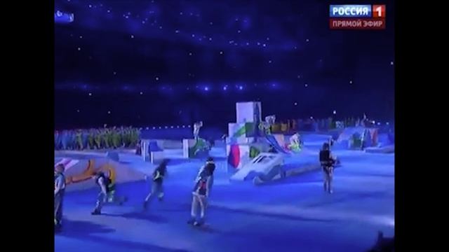 Паркур шоу Олимпиада