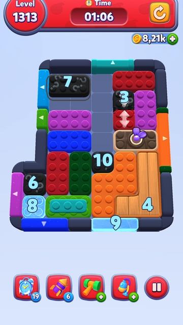 Color Block Jam 1313 Уровень