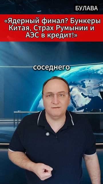 🔥 «Ядерный финал Бункеры Китая, Страх Румынии и АЭС в кредит!»