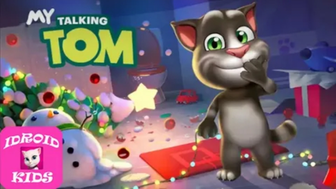 Играю с котиком Томом, говорю голосом кота ТОМА.