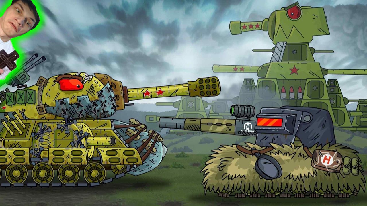Друг КВ-44? Миссия Щуки и Загадочного Разведчика - Реакция на Геранд - Мультики про Танки Gerand ! ?