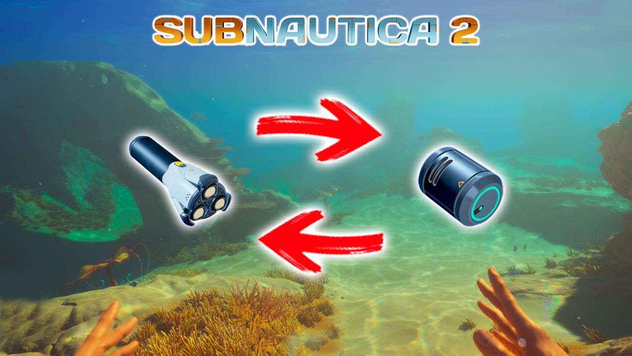 Как заменить батарейку в Subnautica 2