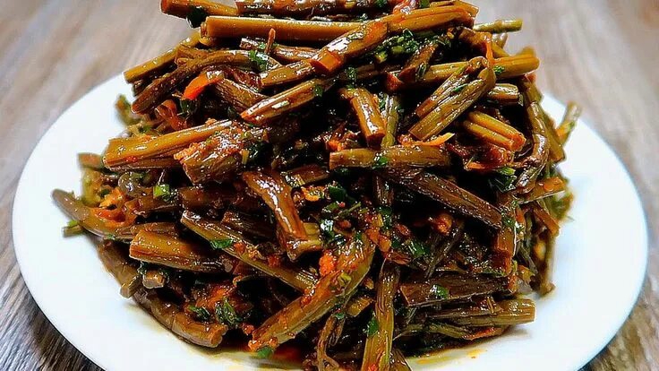 Салат Папоротник-Рецепт из СССР