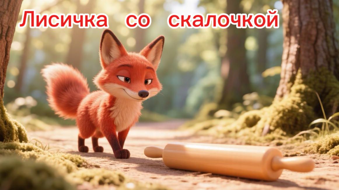 Русская народная сказка. Лисичка со скалочкой. Аудиосказки. Сказки на ночь.