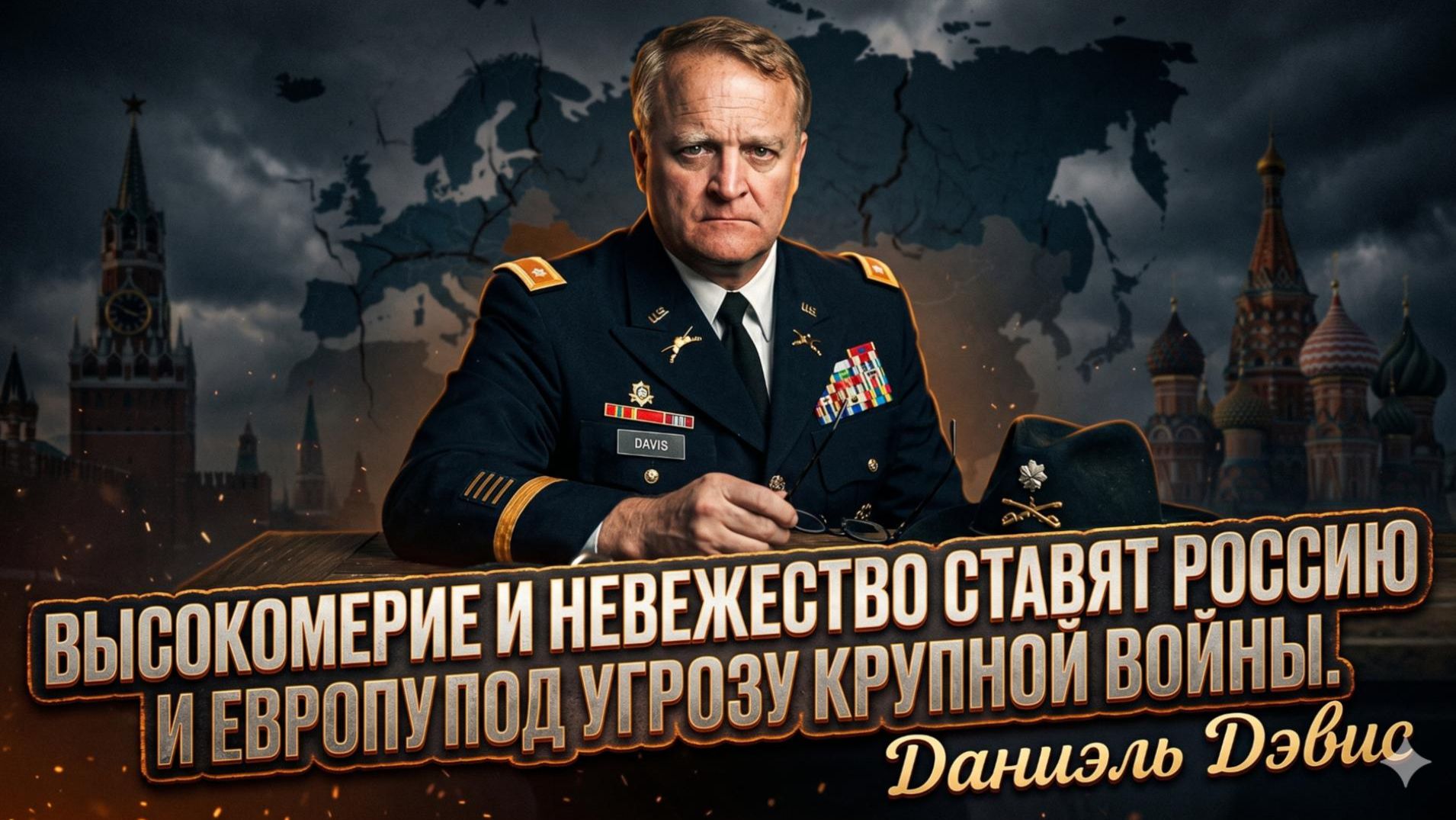💣 Дэниел Дэвис | Высокомерие и тупость толкают Россию и Европу к БОЛЬШОЙ ВОЙНЕ