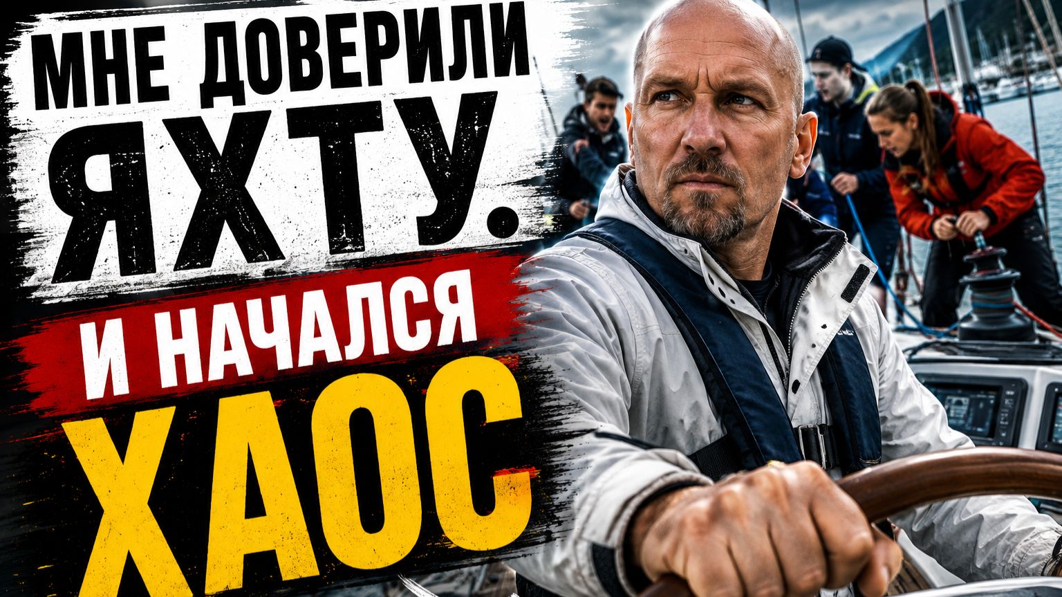 Мне доверили яхту и начался хаос