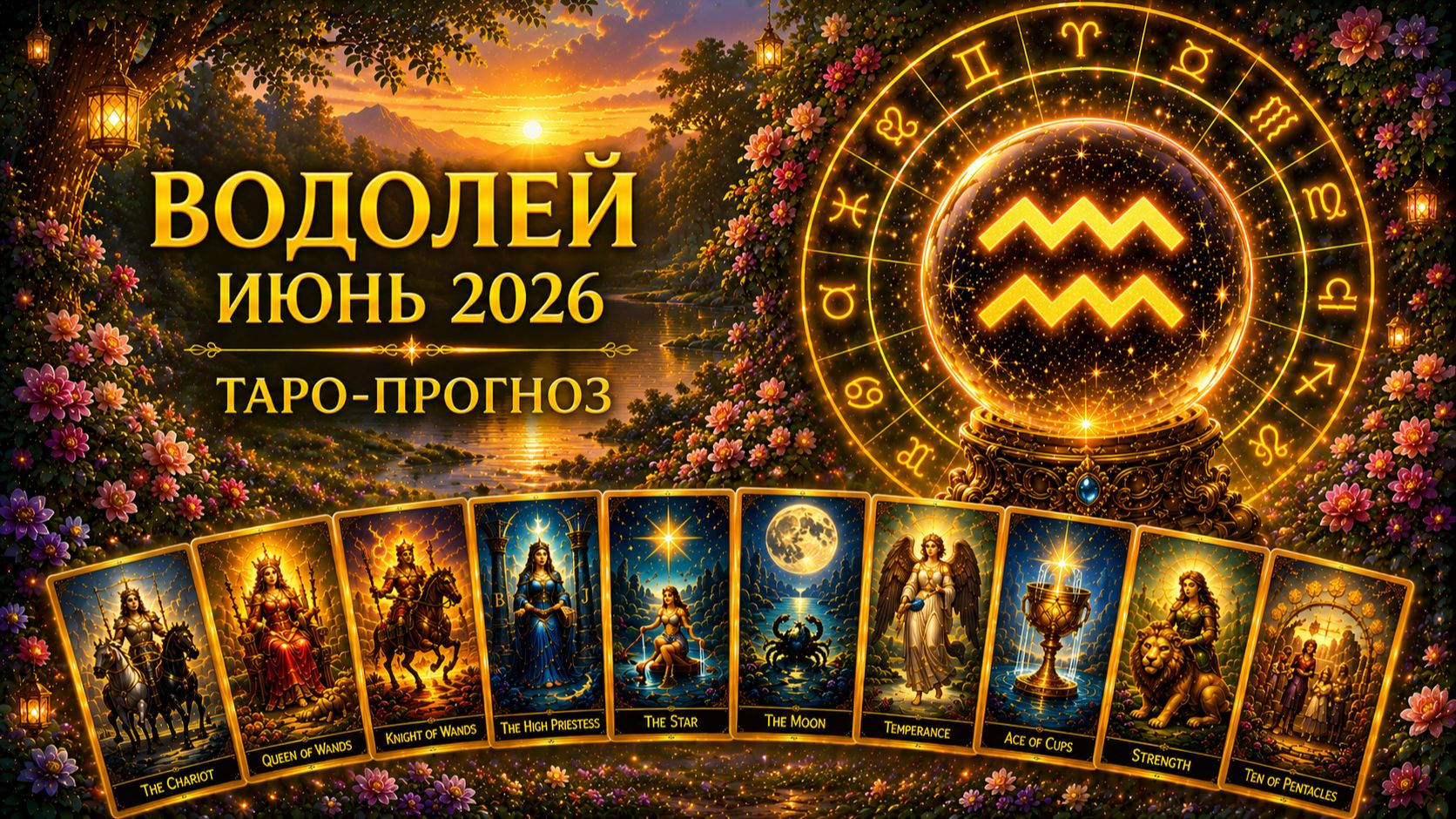 Водолей ♒ Таро прогноз на июнь 2026 года