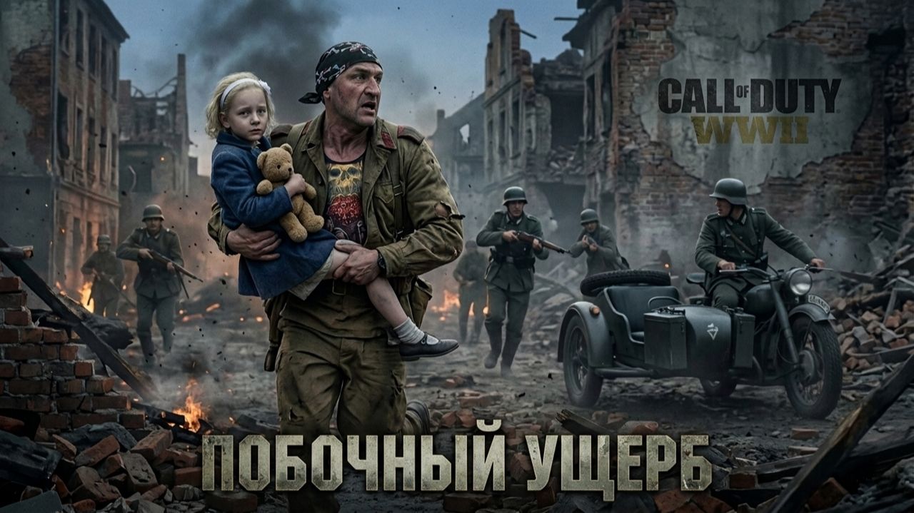 Call of Duty: WW2 (World War 2) «ПОБОЧНЫЙ УЩЕРБ» ➤ Прохождение на Русском - 6
