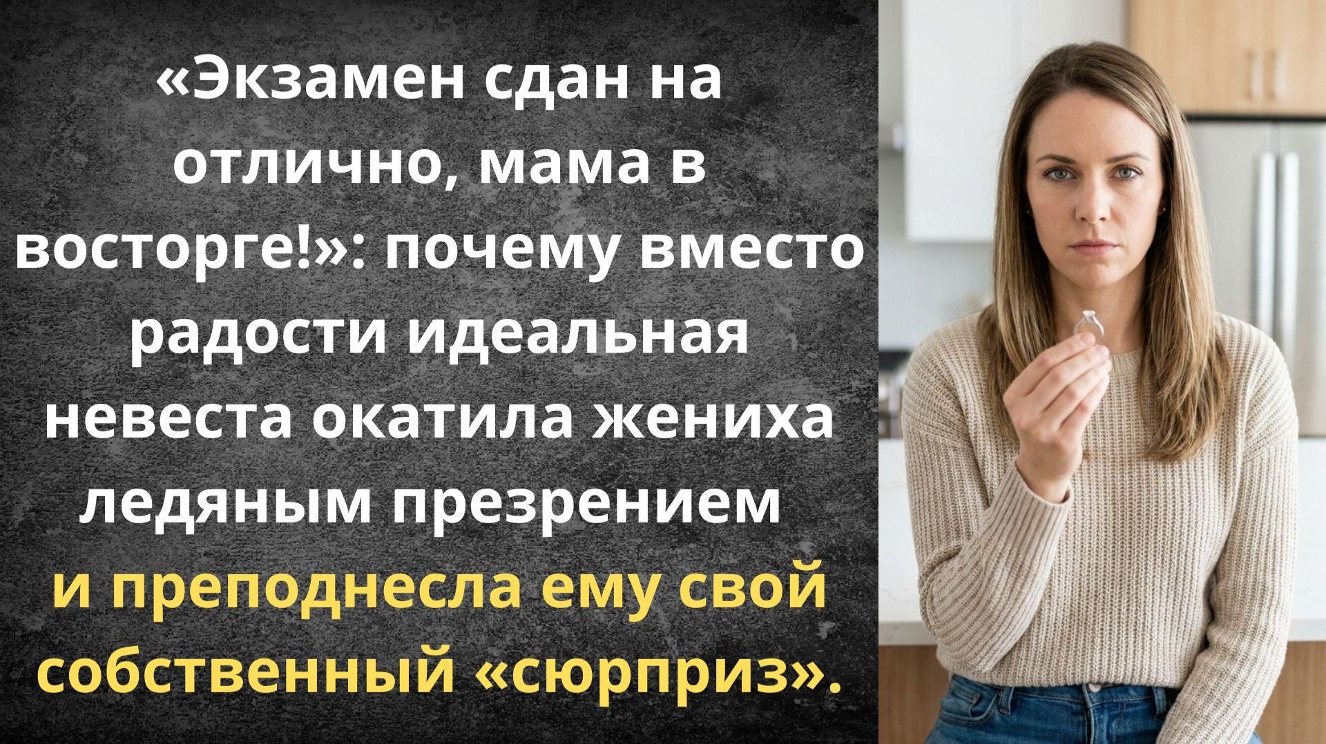 Жених устроил проверку | Истории из жизни