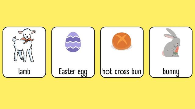 Easter Vocabulary for kids _ Memory Game_720p