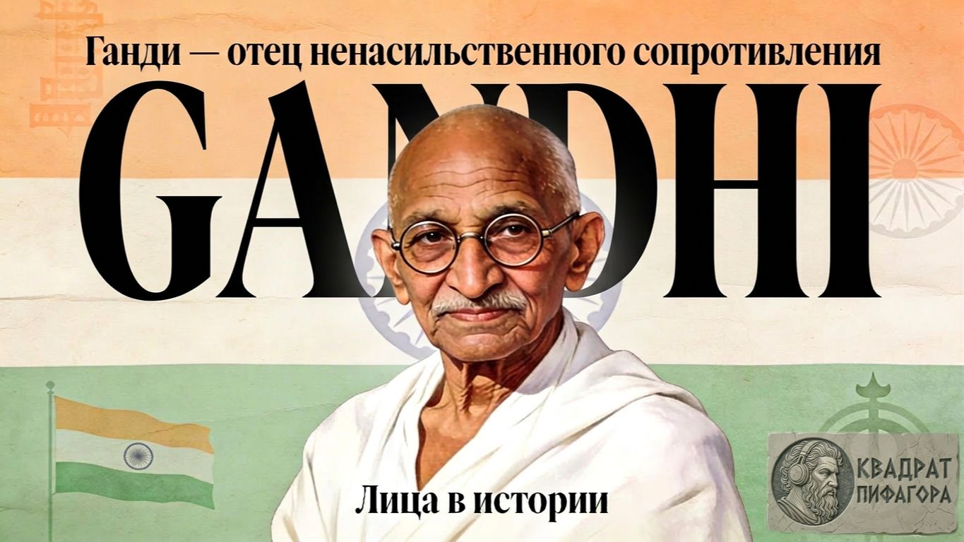 Ганди. Отец ненасильственного сопротивления. [Лица в истории]