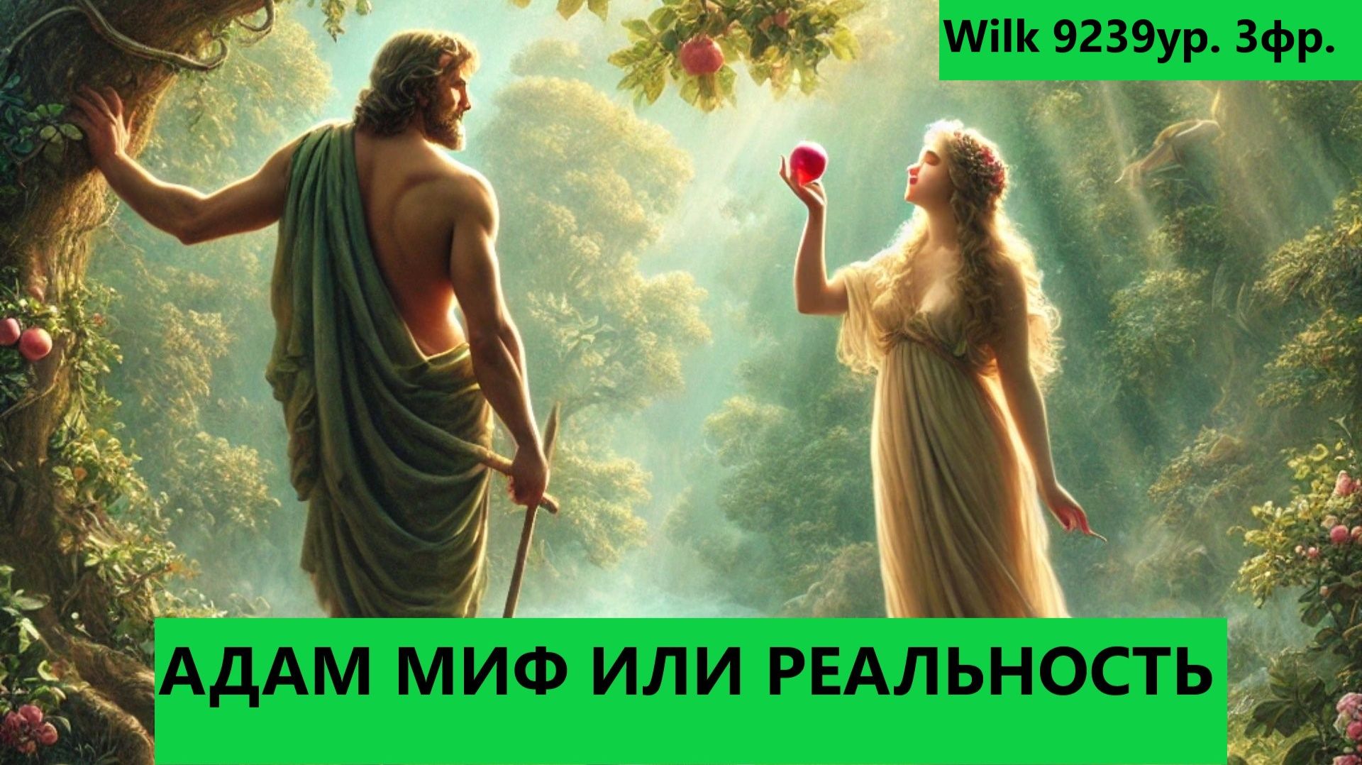 Адам миф или реальность
