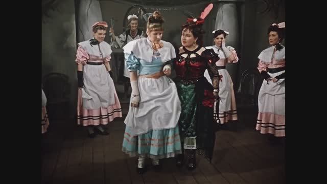 Пансион благородных манер! Фрагменты из фильма "За двумя зайцами". 1961 г.