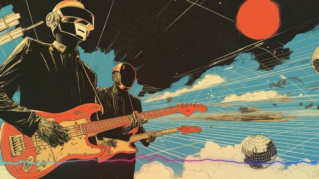 Daft Punk Hyperdrive Disco 🪩🤖 ｜ Chill Disco, Synthwave, Electronic Funk, House Playlist