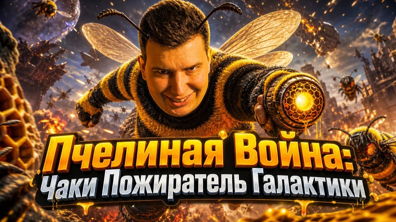 Пчелиная Война: Чаки Пожиратель Галактики #4 Web- Сериал от @NotABOBKA