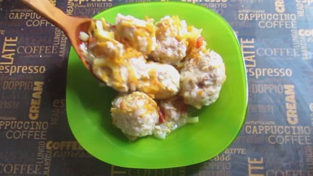 Тефтели с рисом рецепт и овощами БЕЗ ОБЖАРКИ и ДУХОВКИ – идеальны для быстрого и легкого ужина!