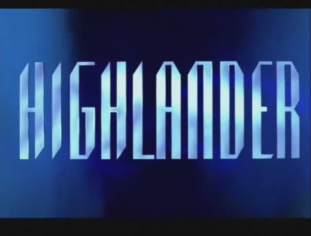 Горец Highlander заставка сериала