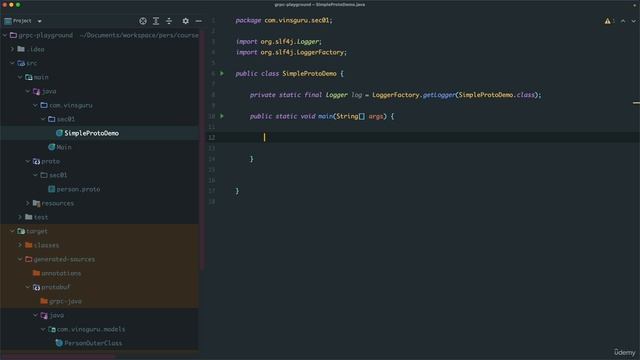8 Creating An Instance From Generated Source