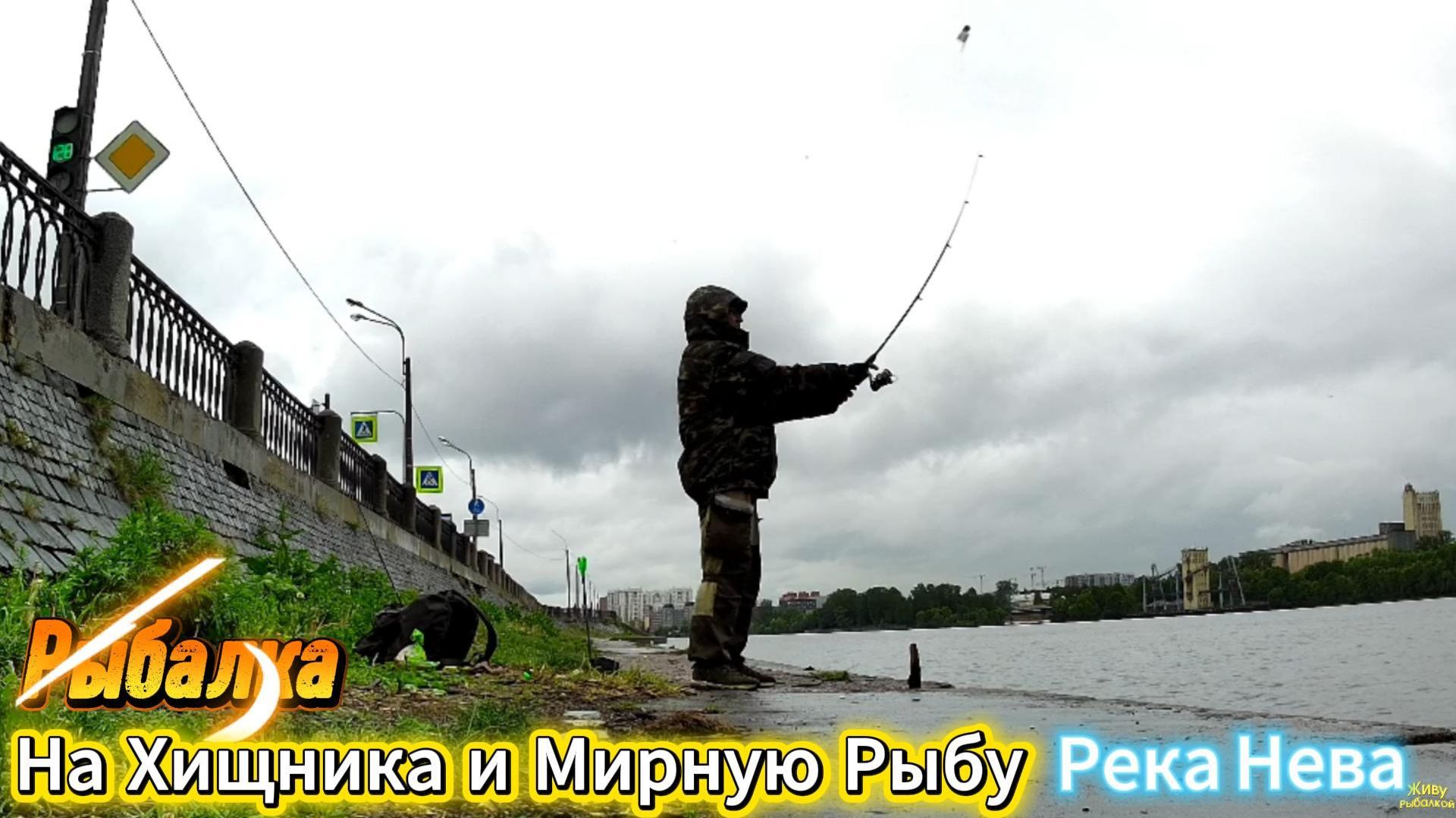 РЫБАЛКА НА ХИЩНИКА И МИРНУЮ РЫБУ ВО ВТОРОЙ ПОЛОВИНЕ ДНЯ ЛОКАЦИЯ ГОРБАТЫЙ МОСТ