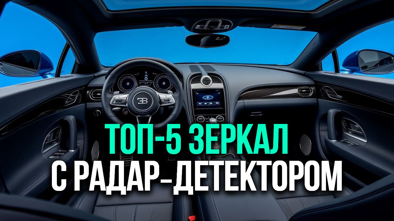 ТОП‑5 видеорегистраторов в формате зеркала: выбираем по наличию Wi‑Fi и обновлению баз камер