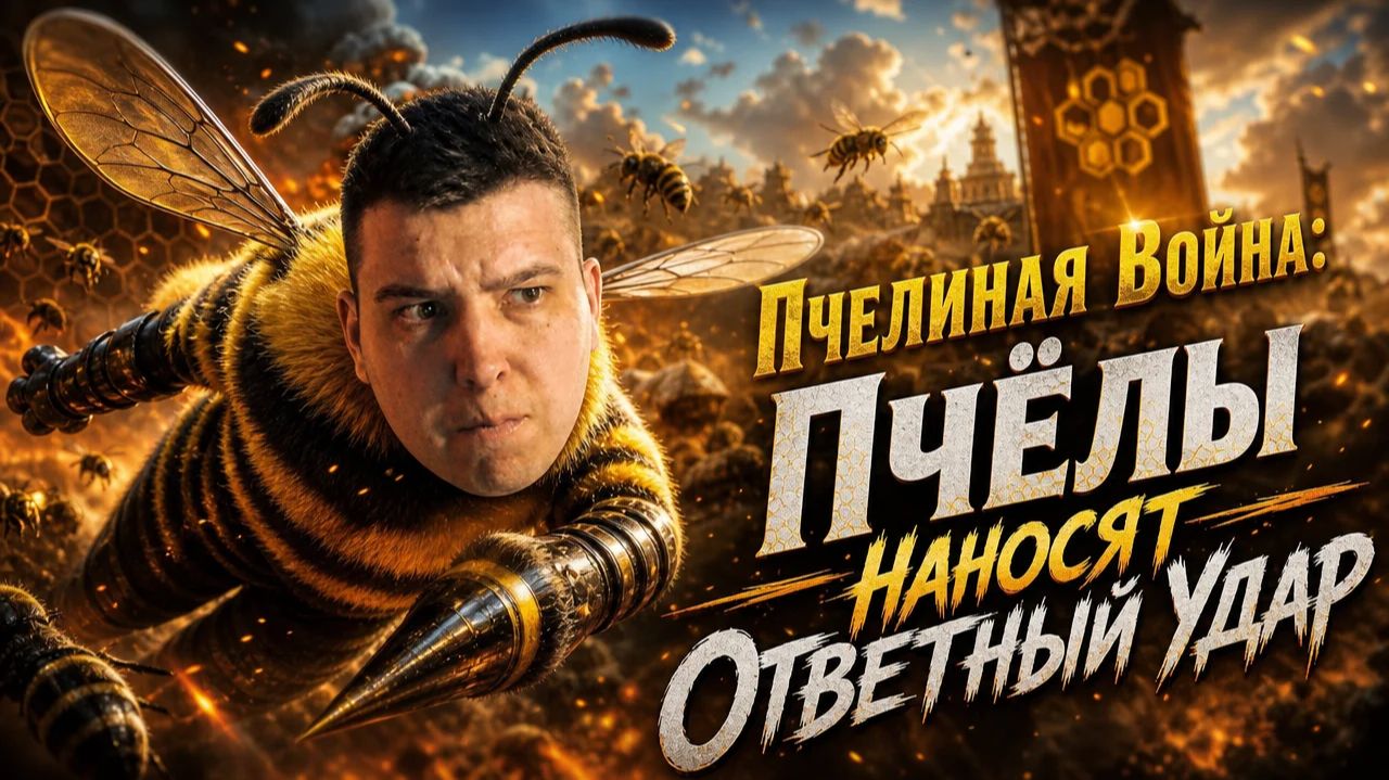 Пчелиная Война: ПчЁлы Наносят Ответный Удар #3 Web- Сериал от @NotABOBKA