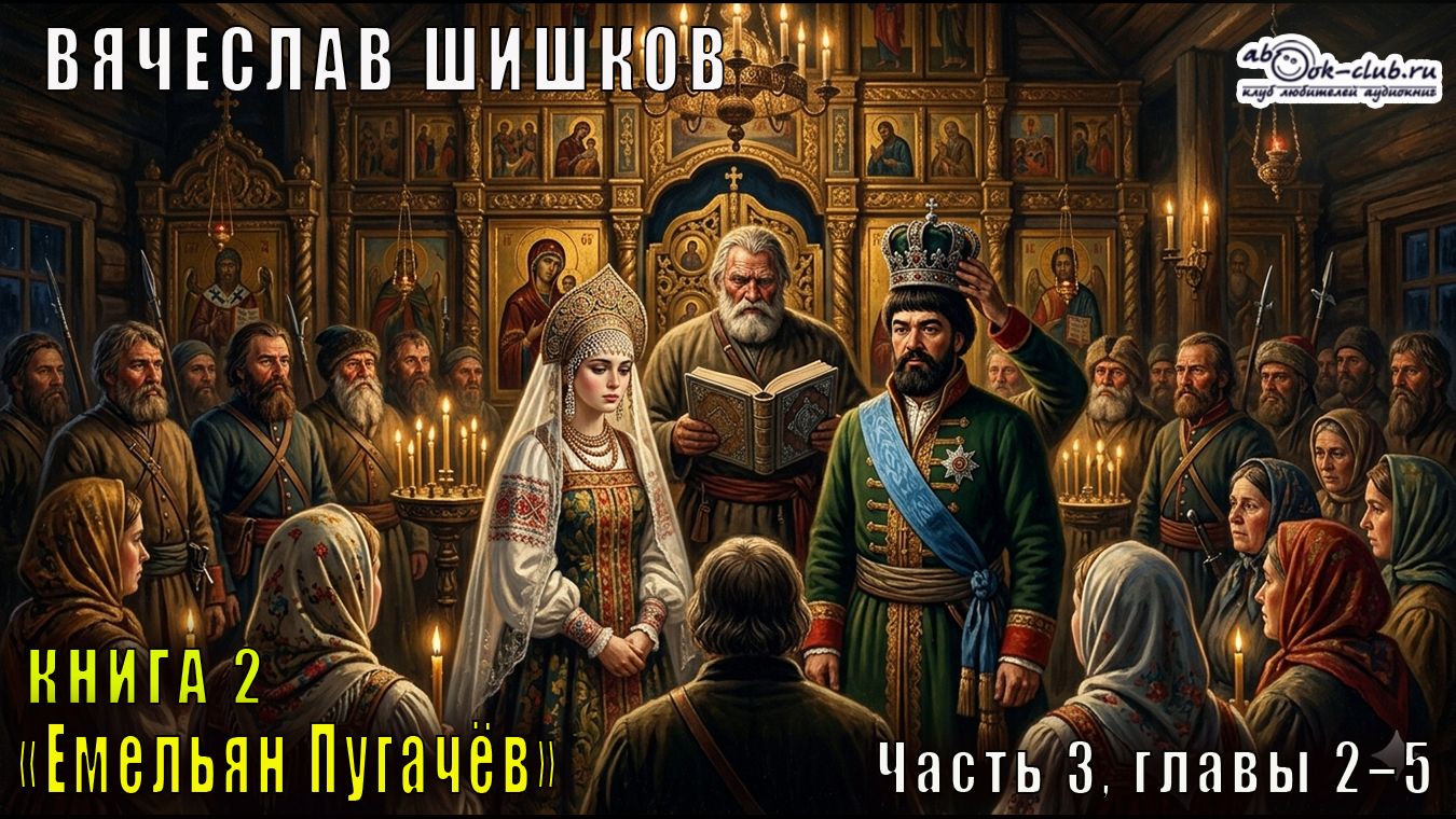 Вячеслав Шишков "Емельян Пугачёв" книга 2, Часть 3, главы 2–5