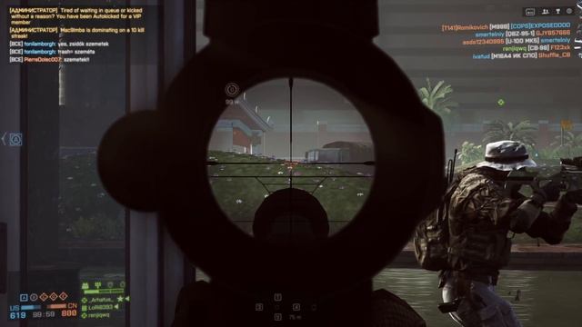 Battlefield 4 - рота слепых снайперов(7)