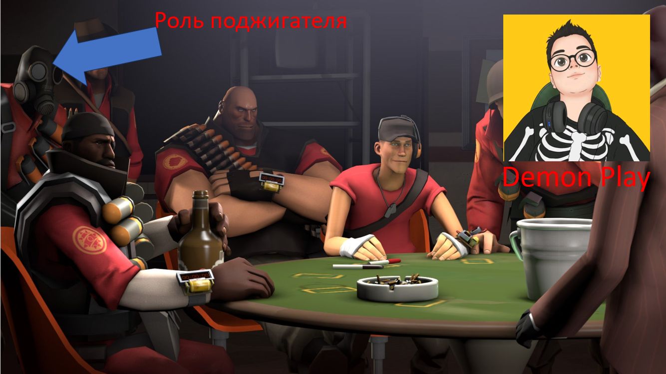 🎮Тим фортресс 2:роль поджигателя|Team Fortress 2🎮