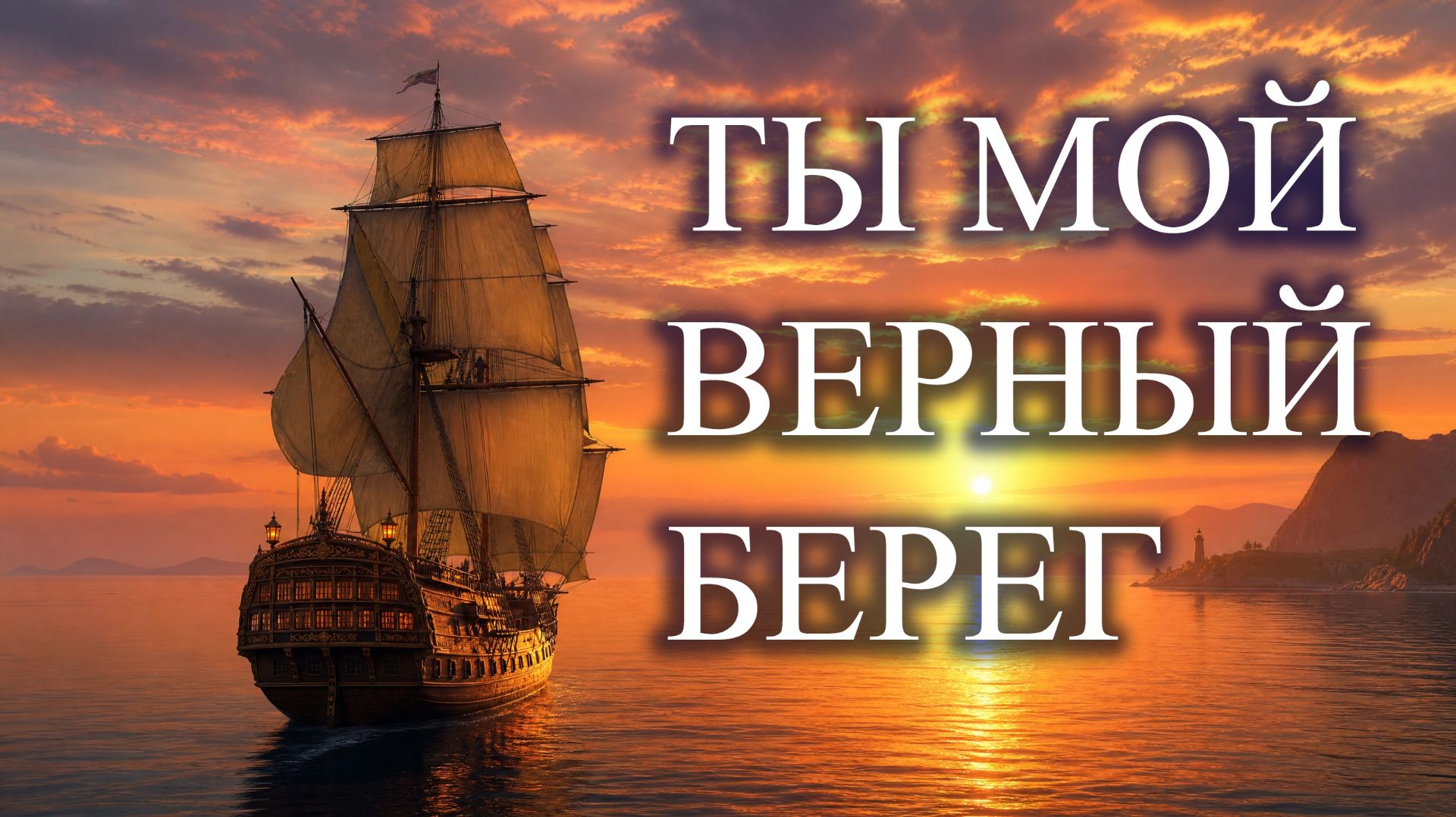 Мой верный берег. Моя новая песня о главном.