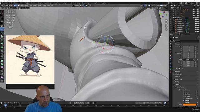 12. Retopology for cleaner mesh start