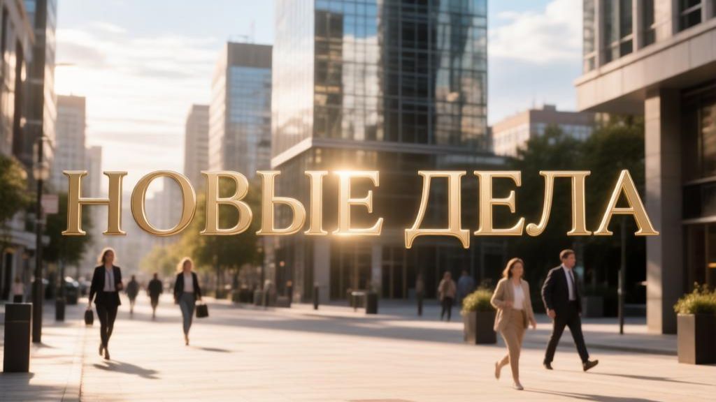 Новые дела сл. Якушев Н. В. Муз. Suno. Фото Giga Chat. Max.