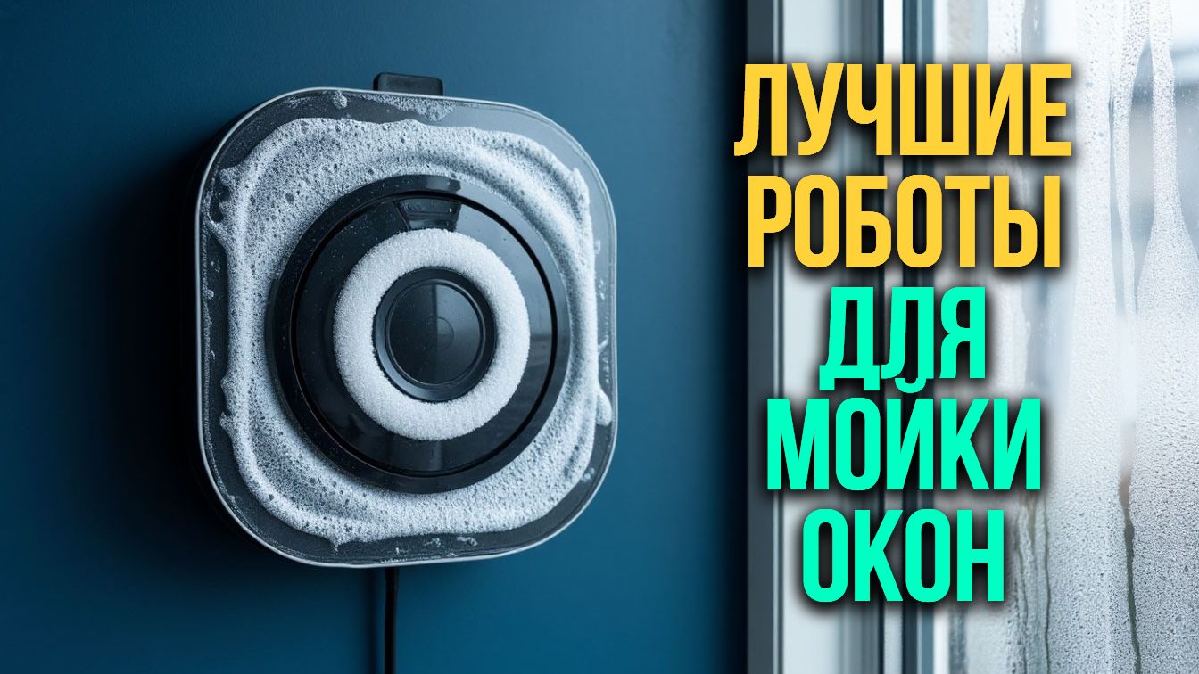 Рейтинг 5 роботов для мытья окон — интеллектуальная навигация и работа на вертикальных поверхностях.