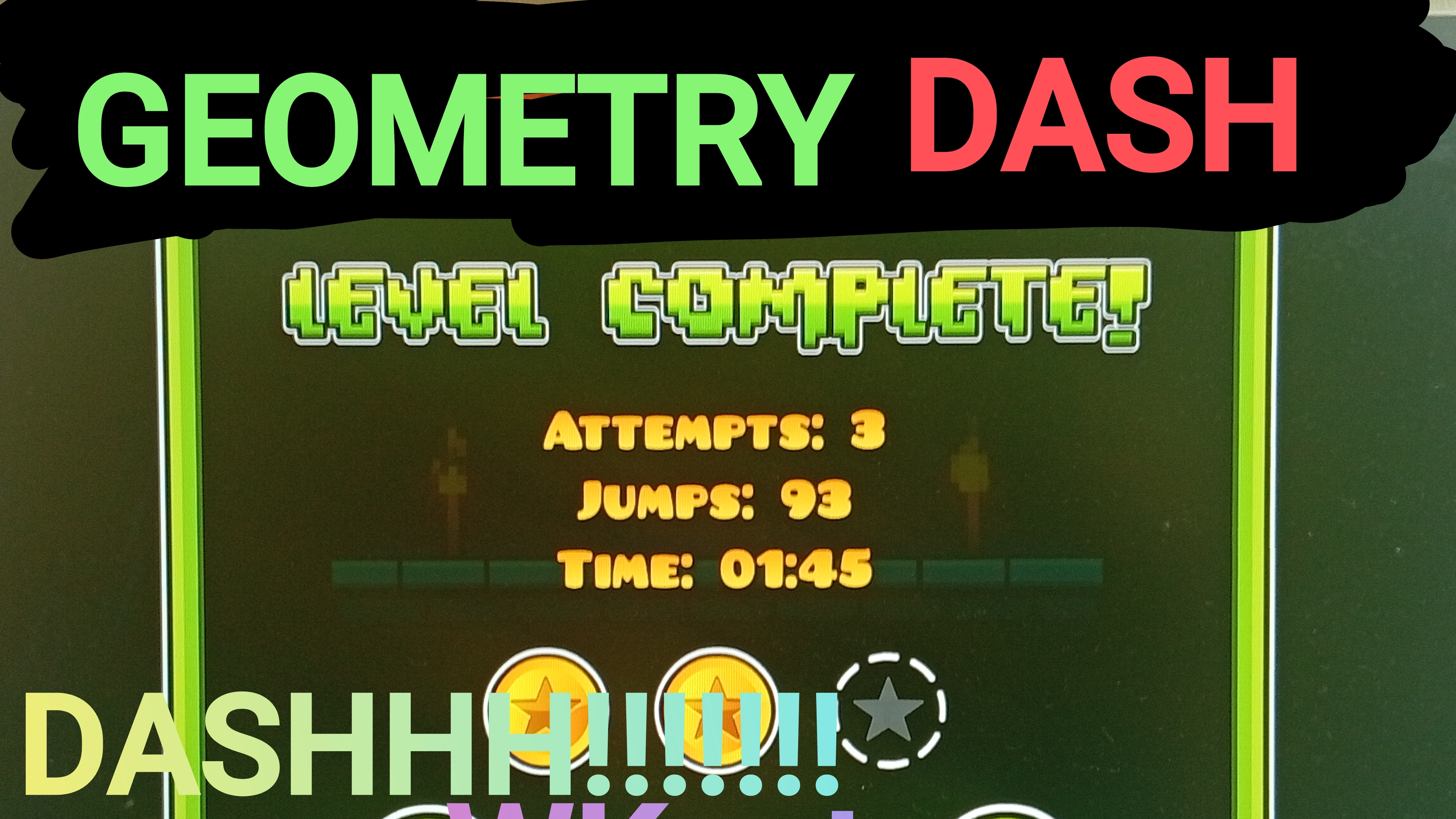 ПРОШОЛ DASH В Geometry Dash DASHHHH!!!! | gamesWKostyan