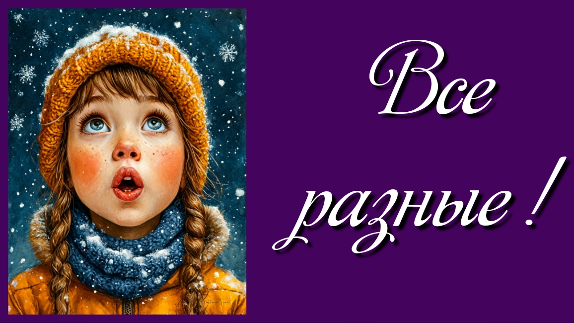 Все разные!