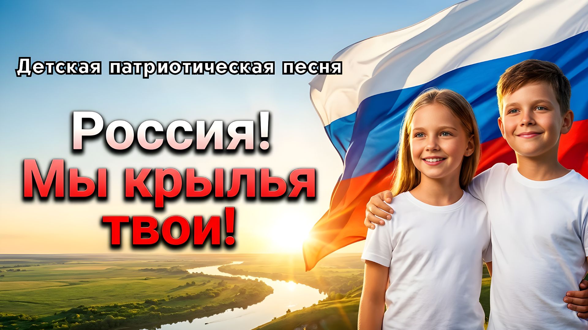 Россия! Мы крылья твои! — Мощный патриотический детский марш