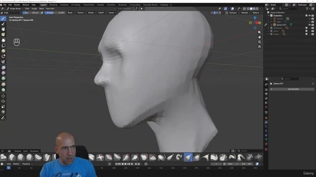 6. Sculpting in Blender essentials