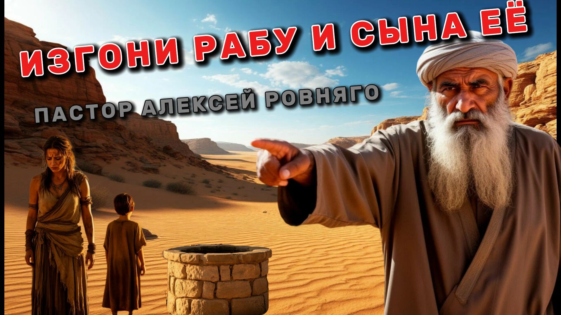 ИЗГОНИ РАБУ И СЫНА ЕЁ | ПАСТОР АЛЕКСЕЙ РОВНЯГО