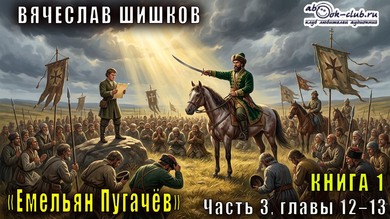 Вячеслав Шишков "Емельян Пугачёв" книга 1 Часть 3, главы 12–13