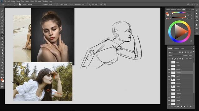 12-2. Figure Drawing