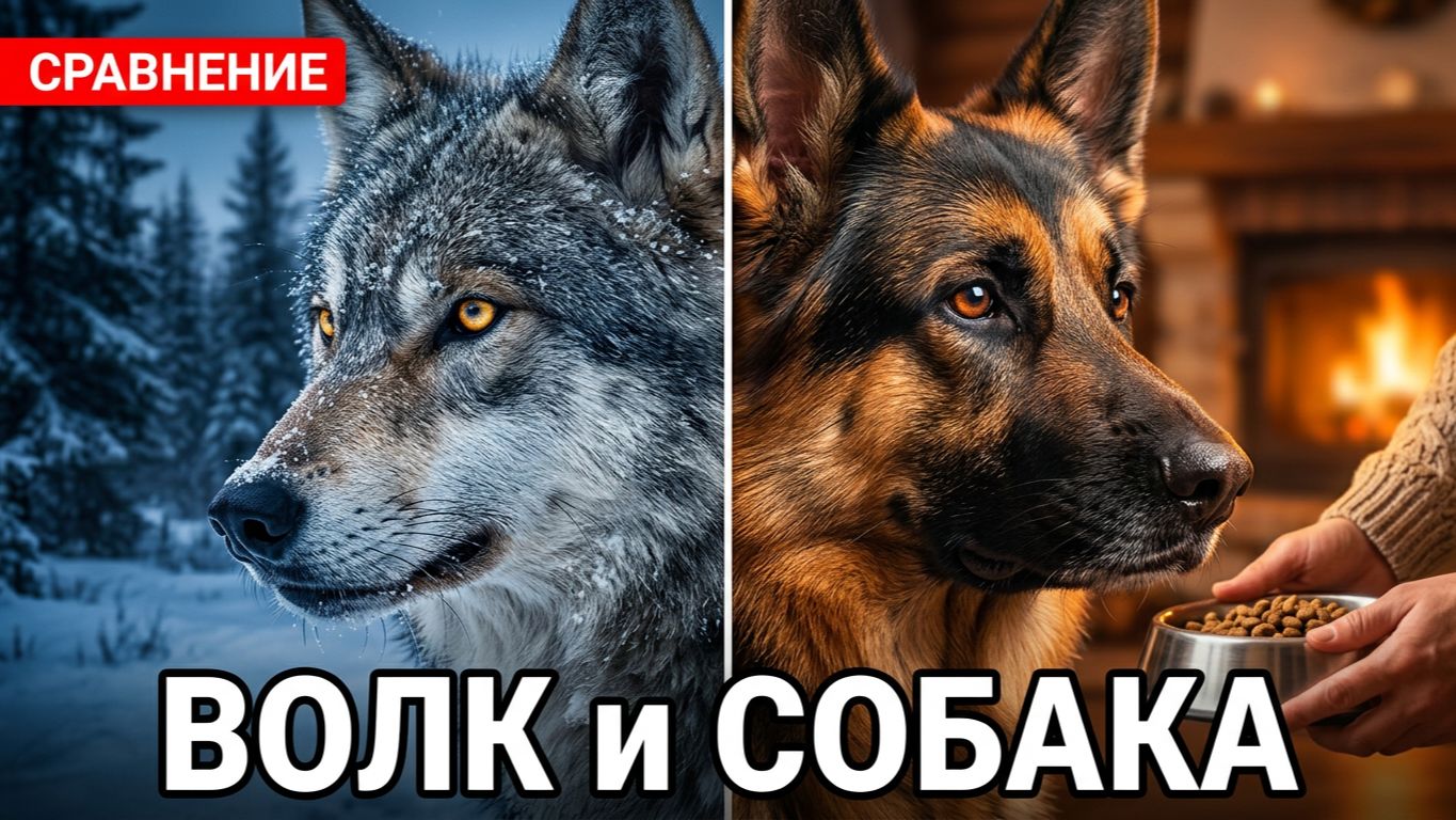 Чем волк отличается от собаки: 10 отличий, которые вас удивят