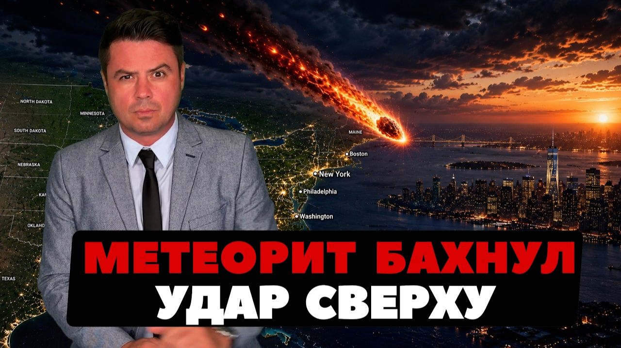 Метеорит бахнул над США, Расследование. (Ньюс Ток | НОВОСТИ ИЗ США | Артюхов)