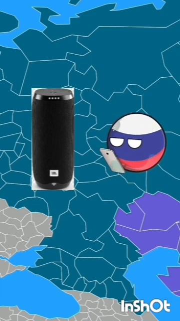Когда Россия второй раз случайно включила песню на колонке 🤣 #countryballs